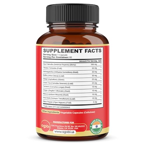 herbal blend with saw palmetto and turmeric