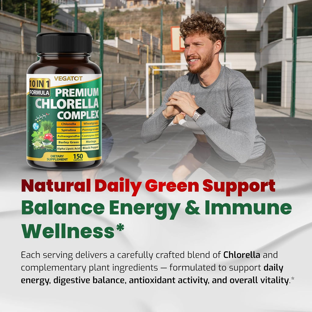 Herbal blend with spirulina benefits