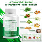 Herbal blend with turmeric and moringa