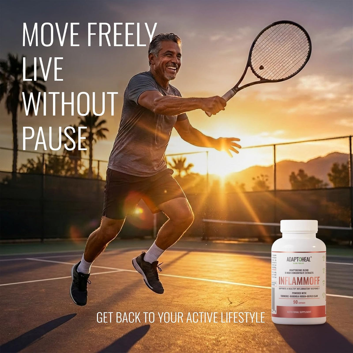 herbal blend with turmeric and rhodiola