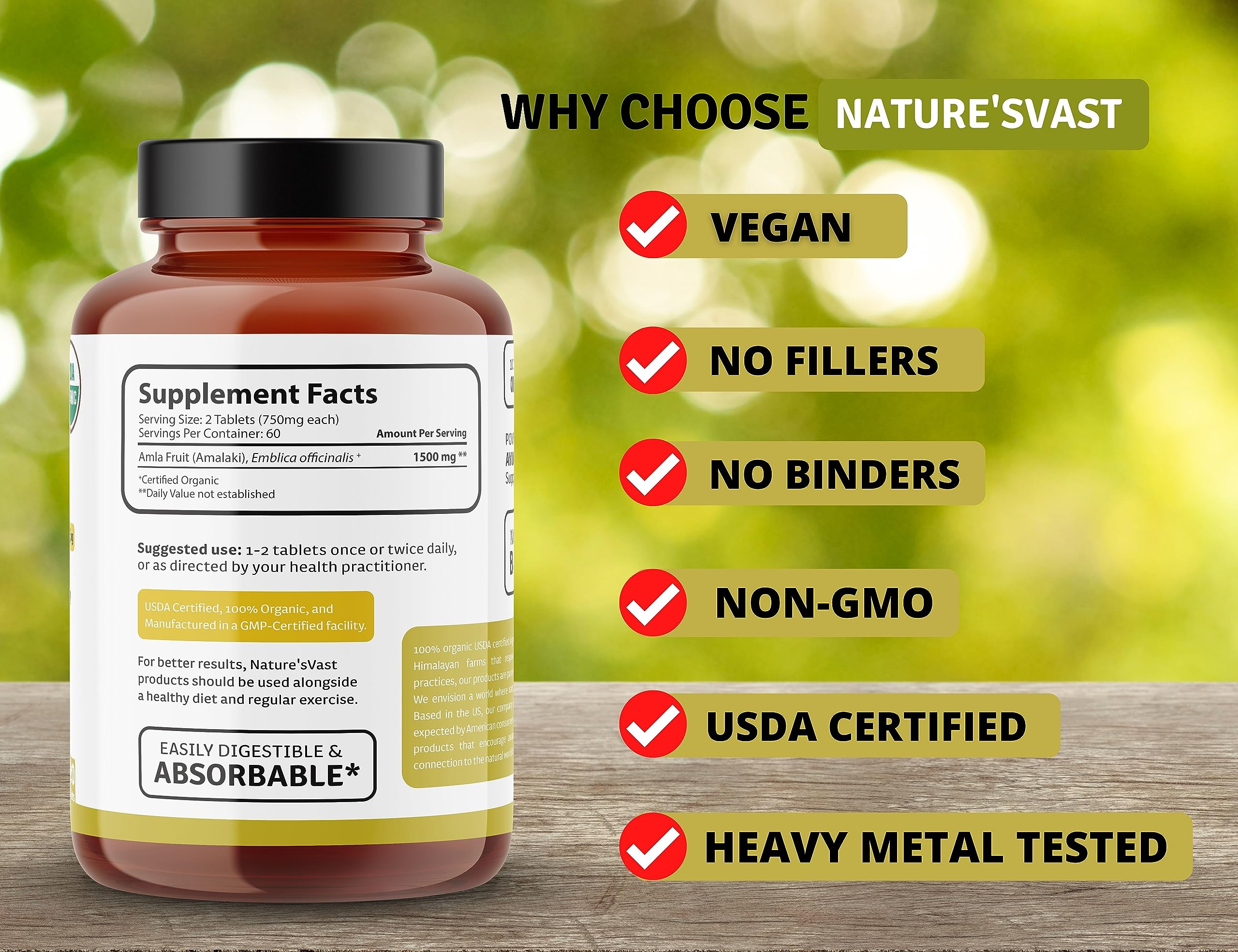 Herbal blended supplements for nutrition