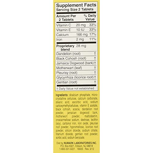 herbal blended vitamin & mineral supplements