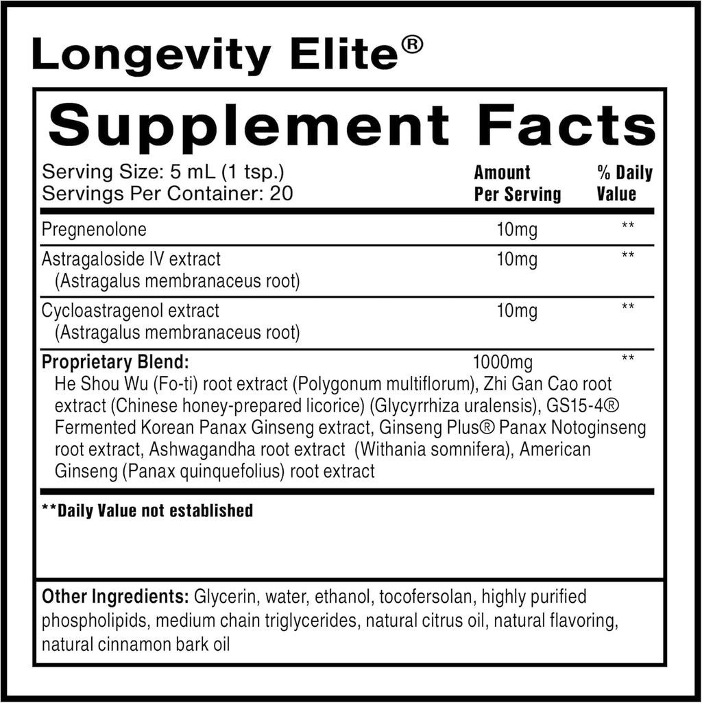 herbal blended vitamin supplement for aging