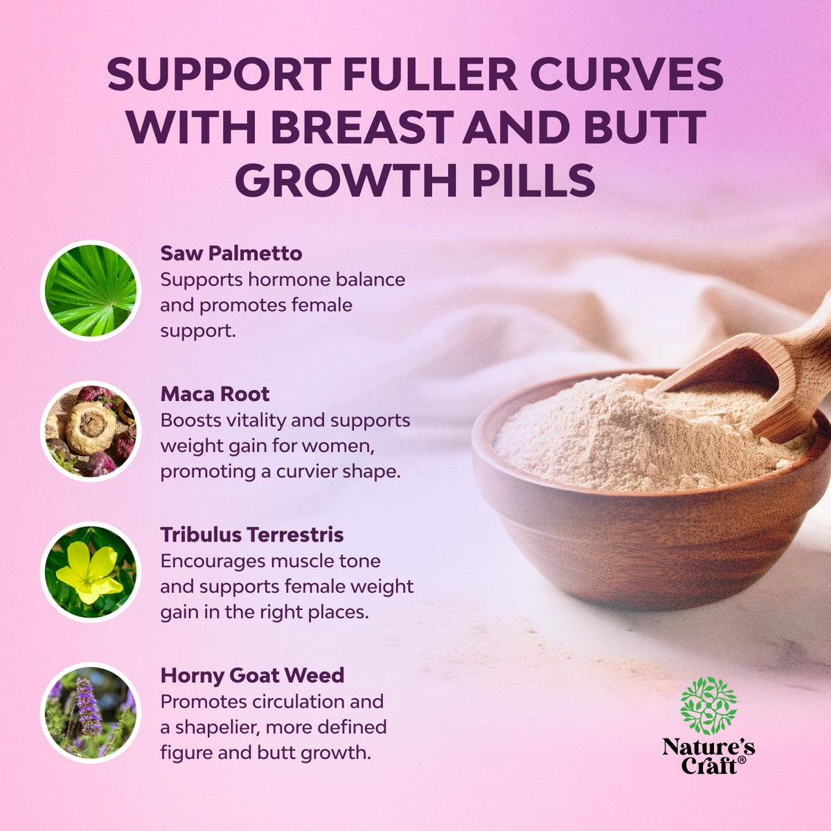 herbal blends for fuller curves
