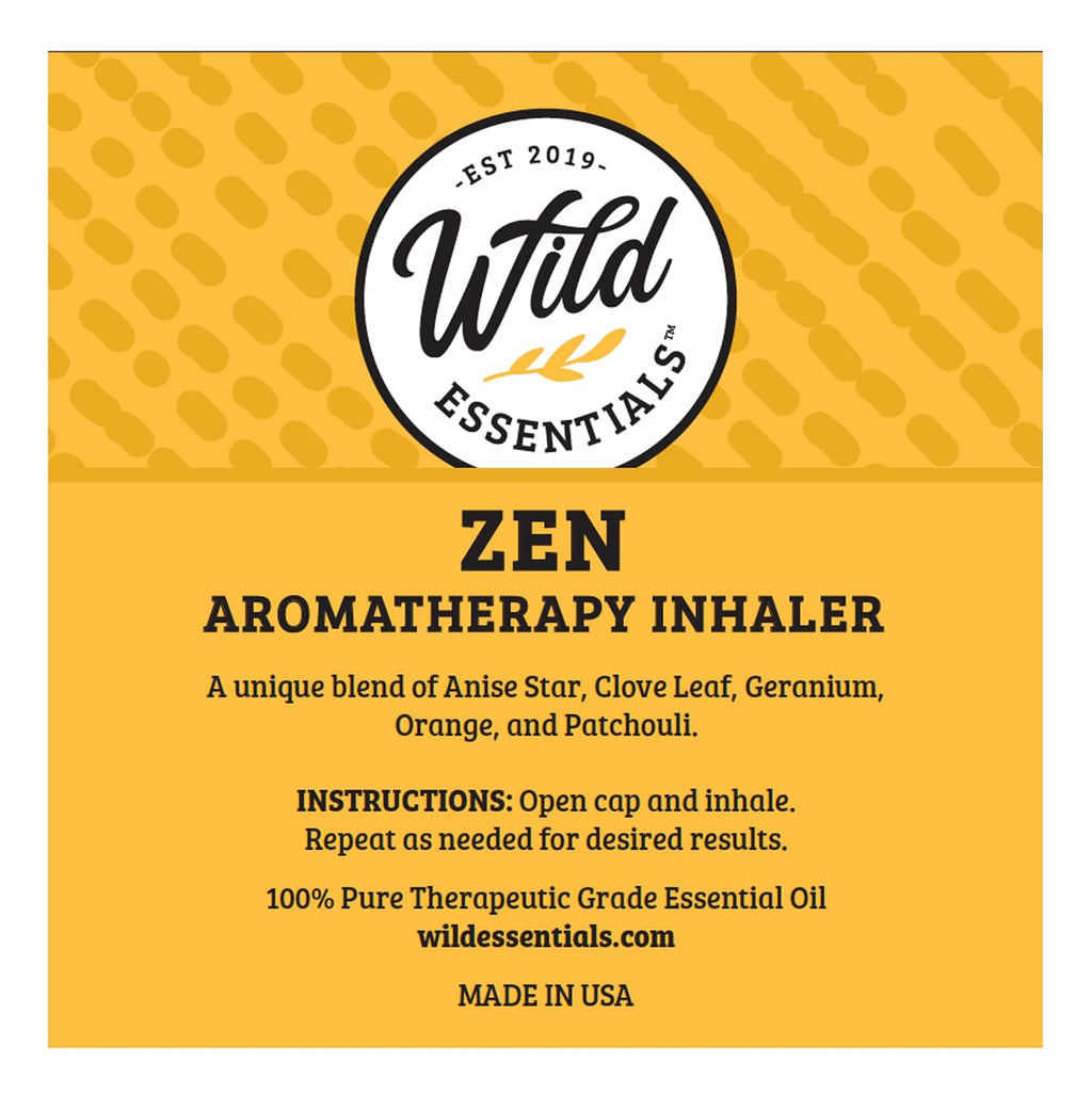 Herbal blends for stress relief inhaler