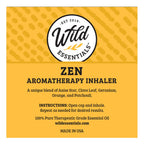 Herbal blends for stress relief inhaler