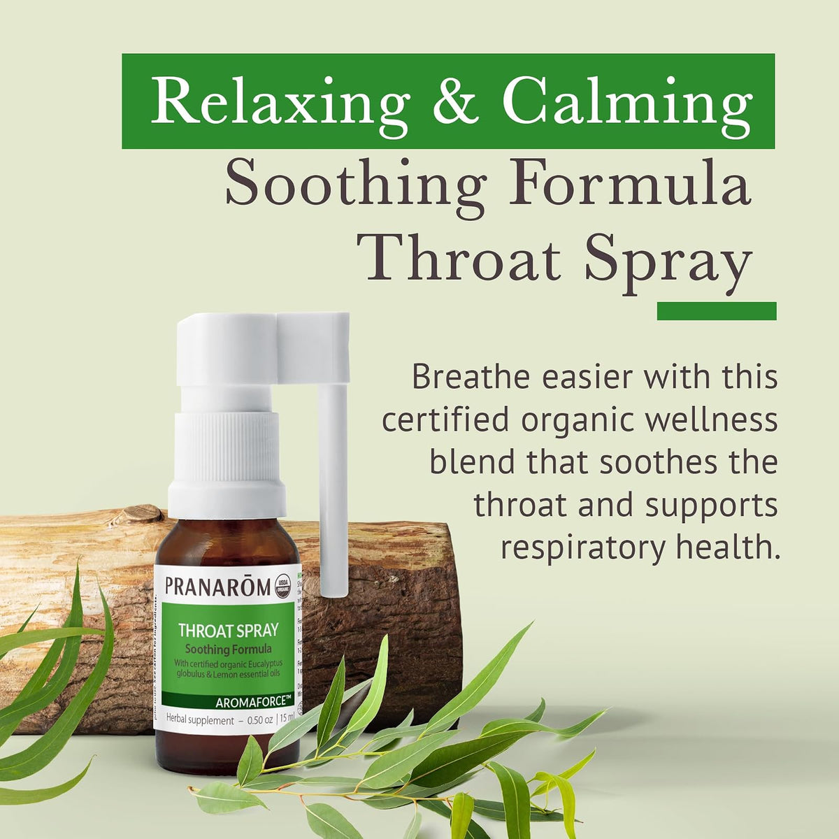 herbal blends throat spray for wellness