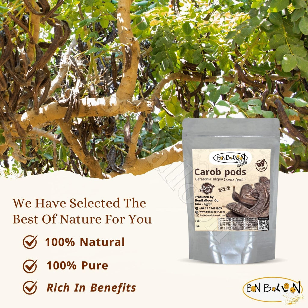 herbal blends with carob pods benefits