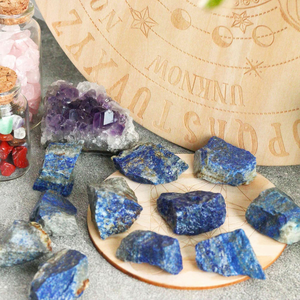 Herbal blends with Lapis Lazuli