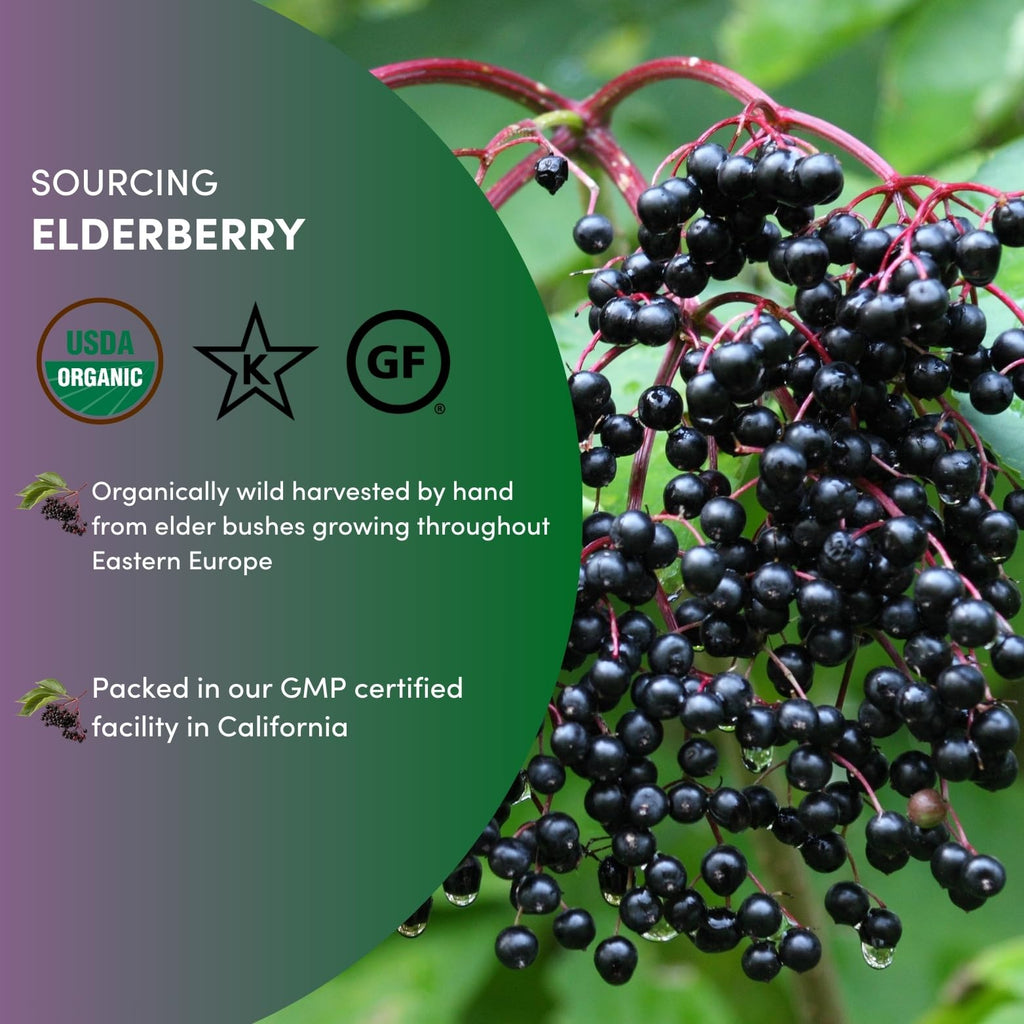 herbal blends with organic elderberries