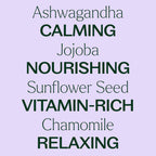 Herbal body oil with ashwagandha