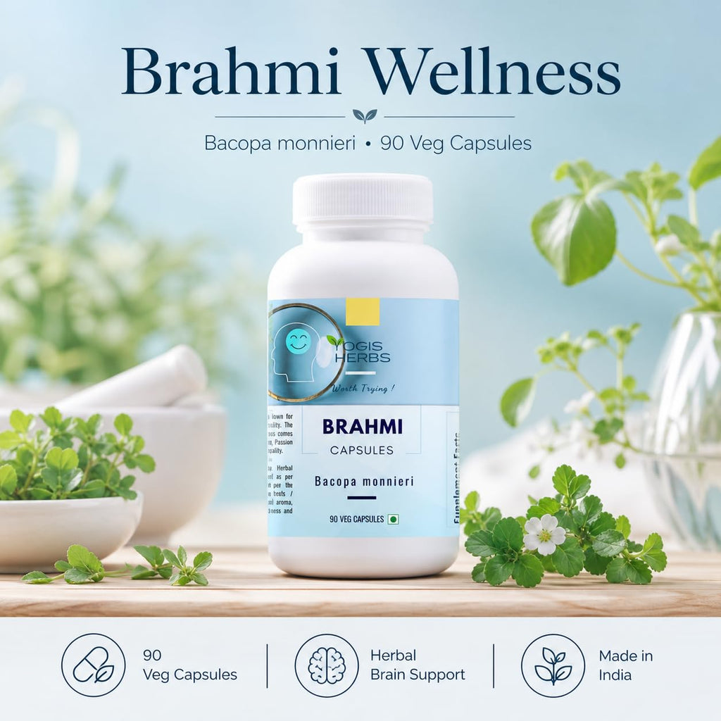 herbal brain support with bacopa monnieri