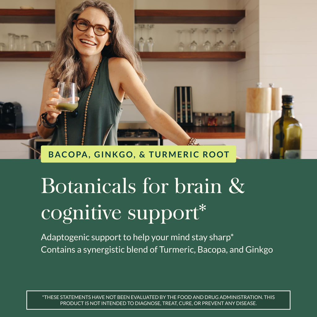 Herbal brain support with Ginkgo
