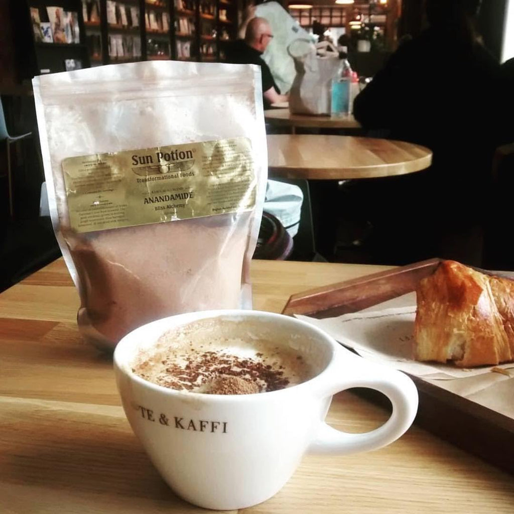 Herbal cacao blend with astragalus