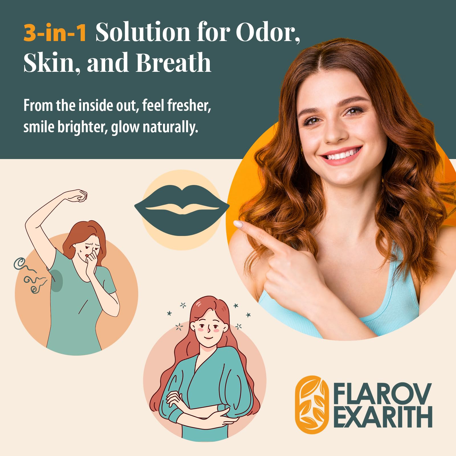 herbal capsules for body freshness