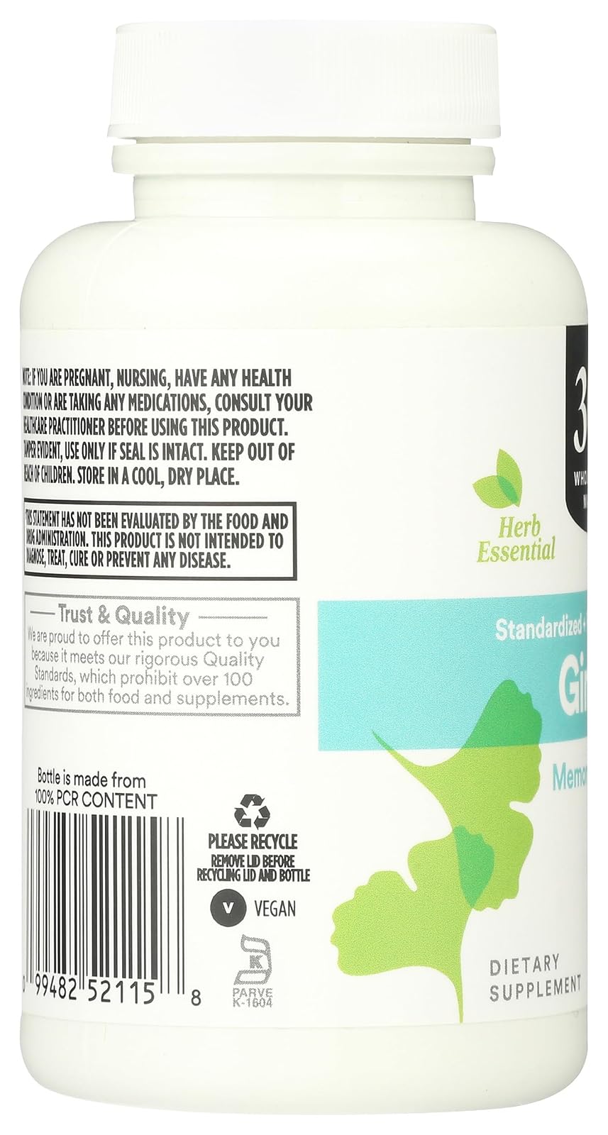 Herbal capsules for cognitive support
