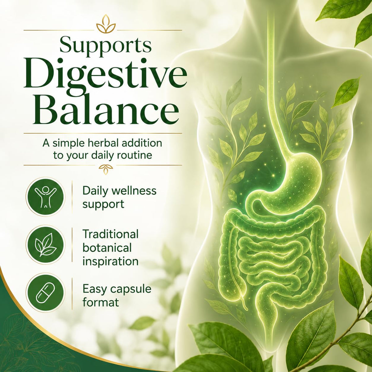 Herbal capsules for enhanced intuition