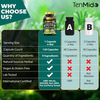 Herbal capsules for immune health
