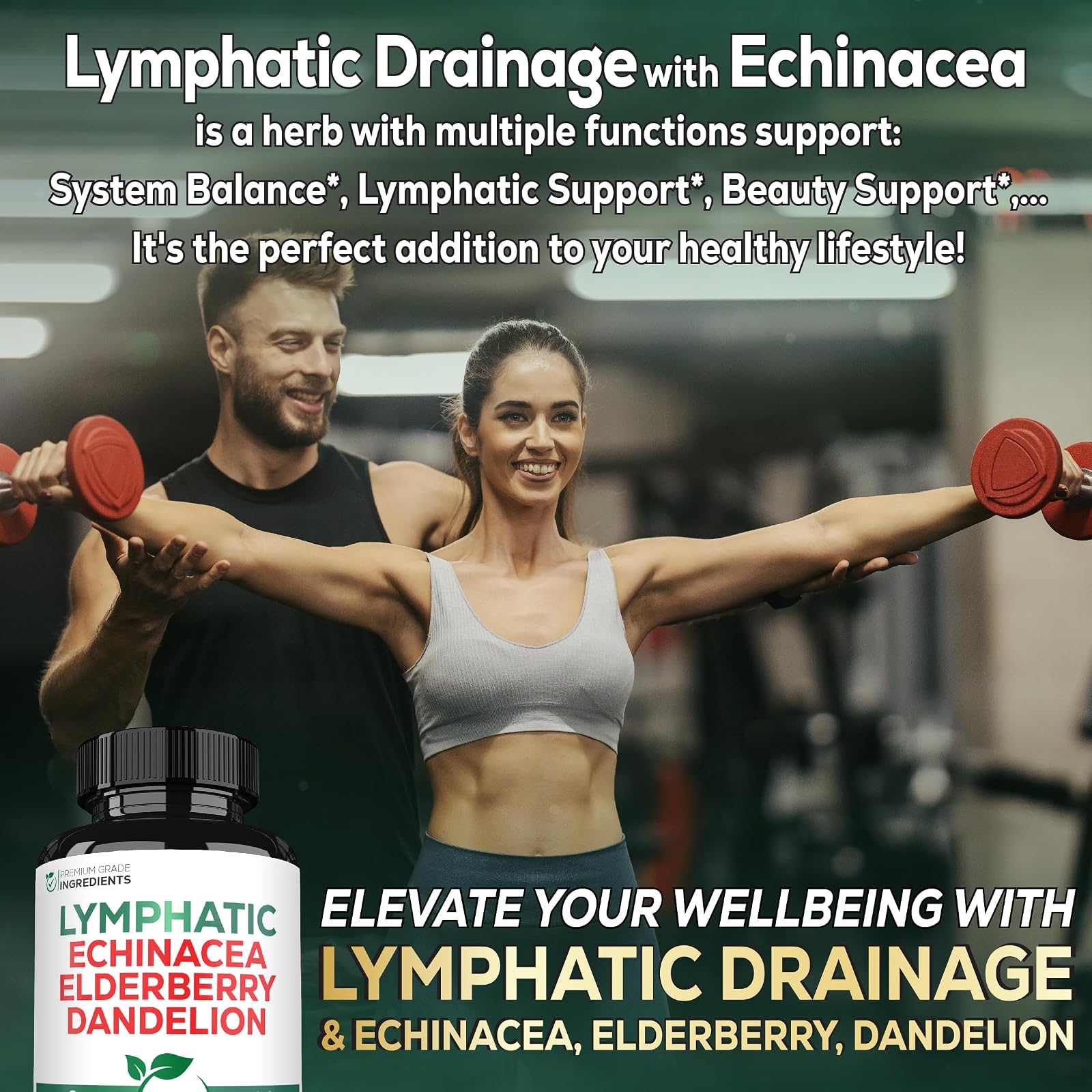 Herbal capsules for lymphatic function