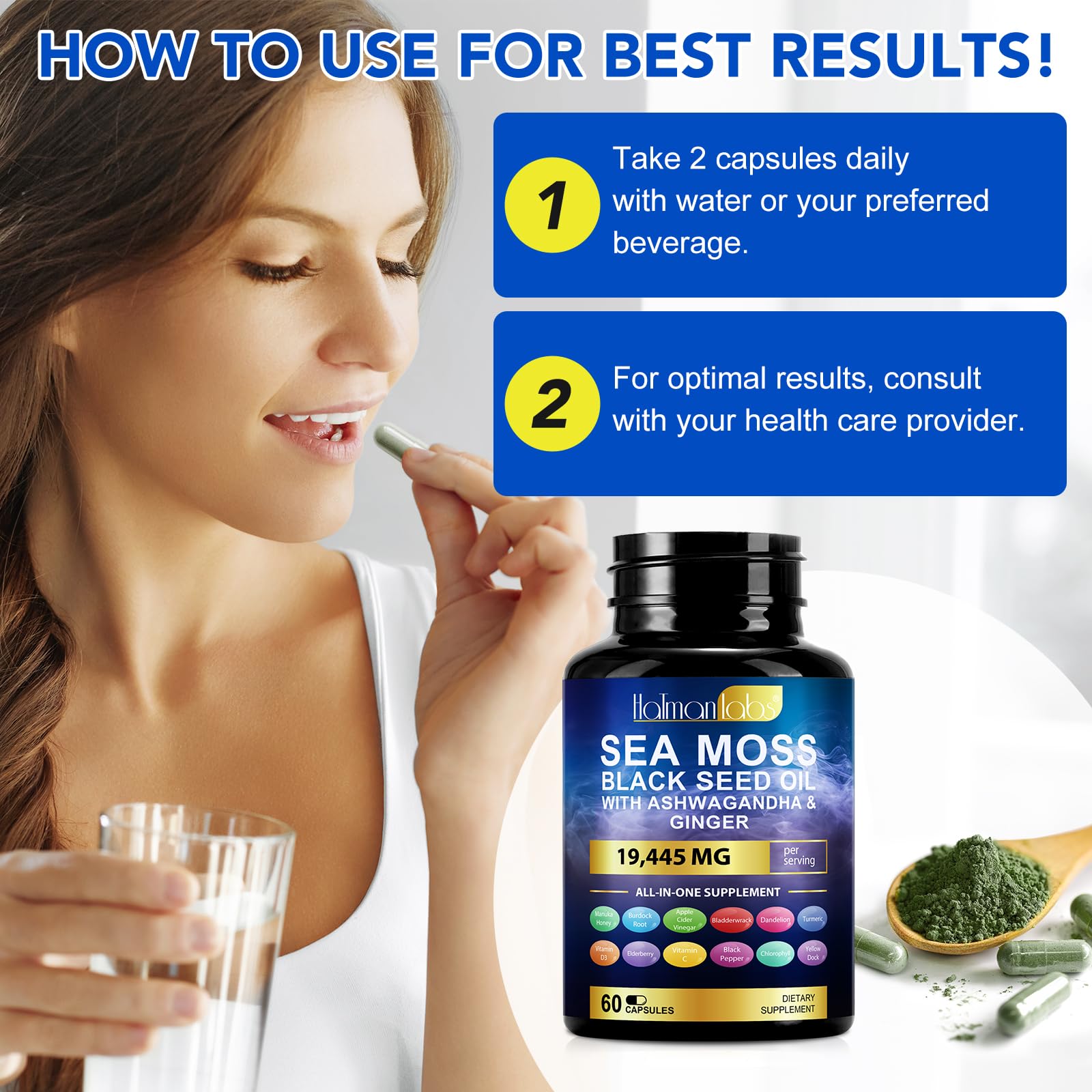 herbal capsules for overall health