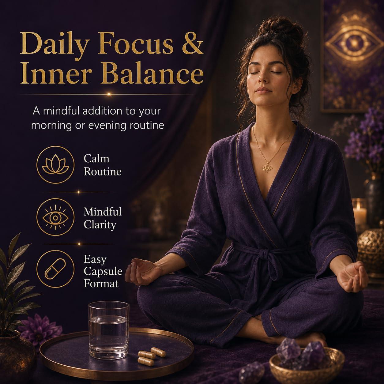 Herbal capsules for spiritual awakening