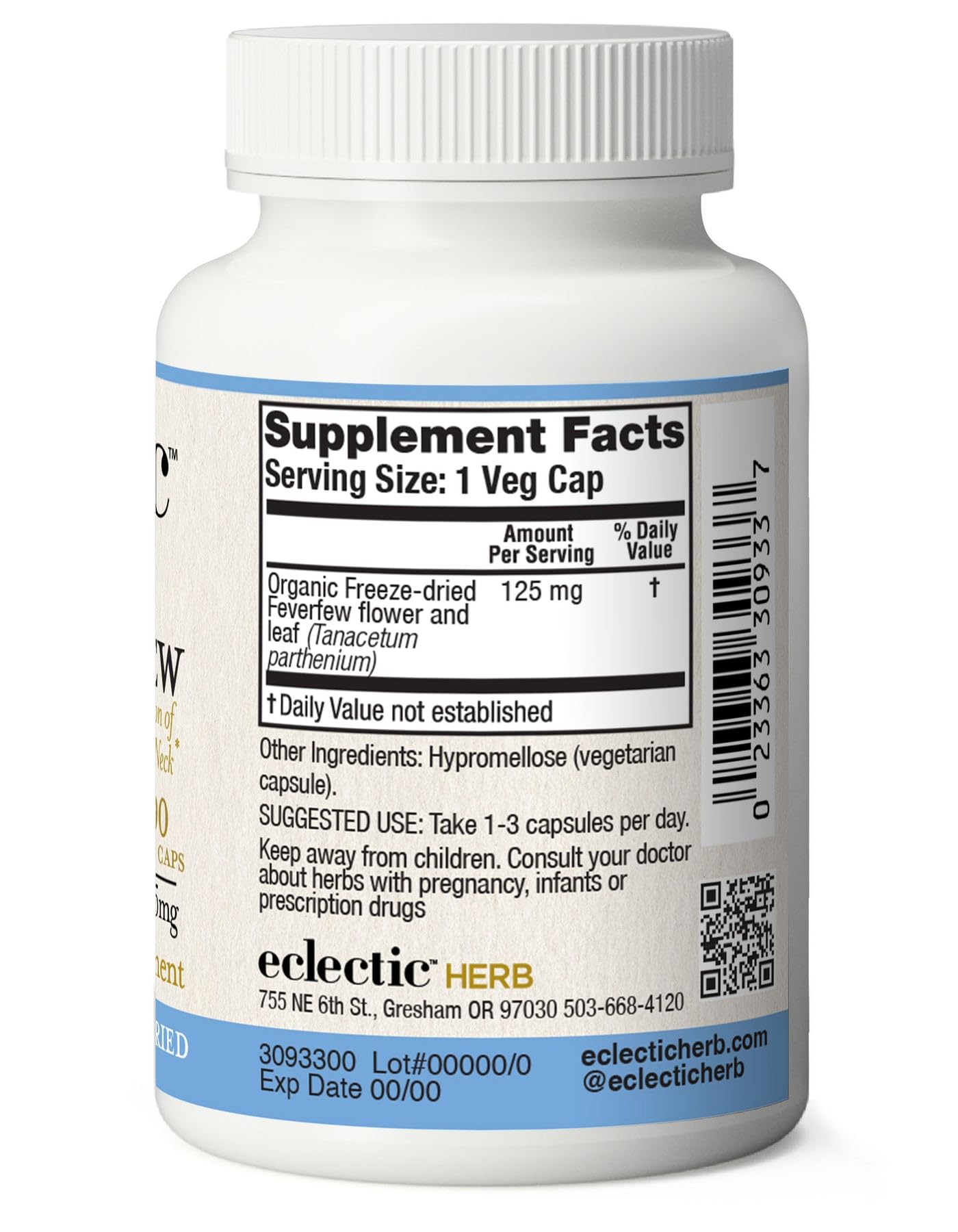 Herbal capsules for stress relief