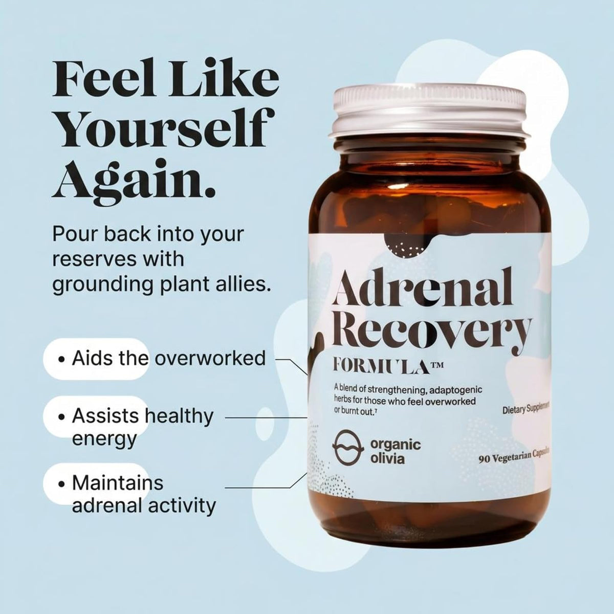 Herbal capsules for stress relief