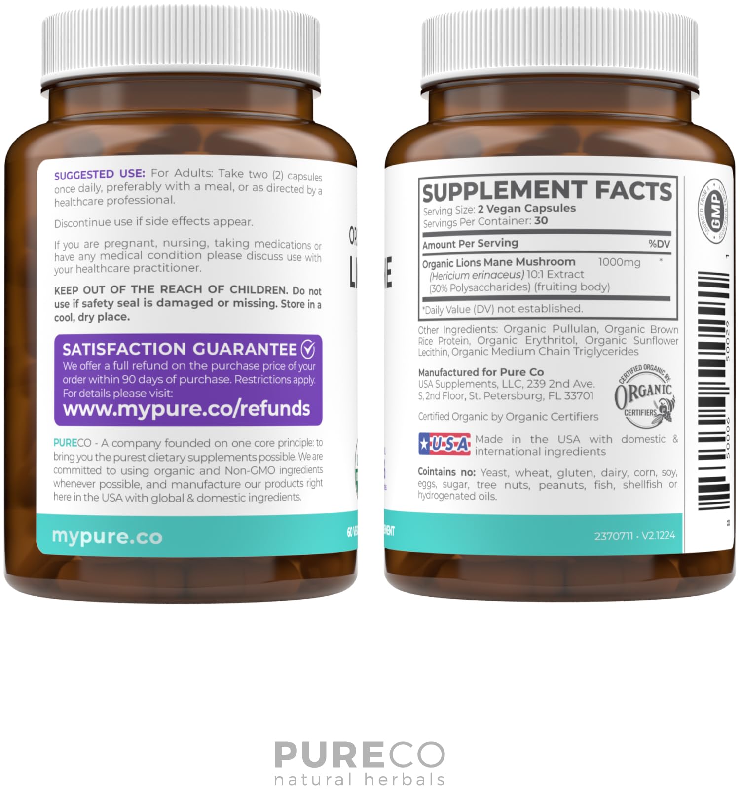 herbal capsules for vitality and health