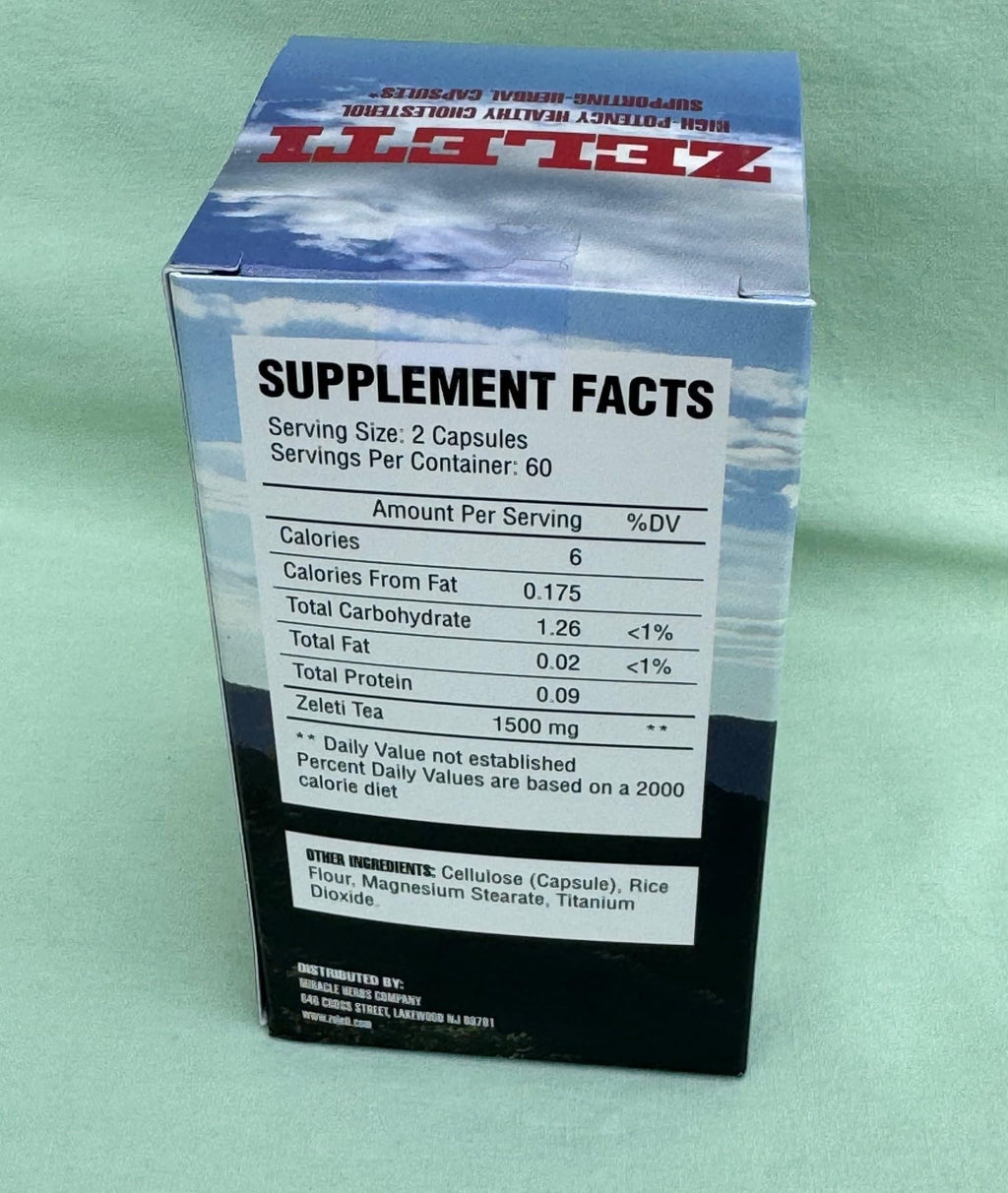 herbal capsules promoting healthy cholesterol levels