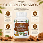 Herbal capsules with organic cinnamon