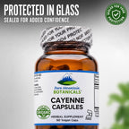 Herbal cayenne capsules for energy