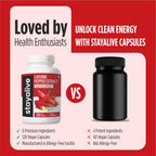 Herbal cayenne capsules for energy