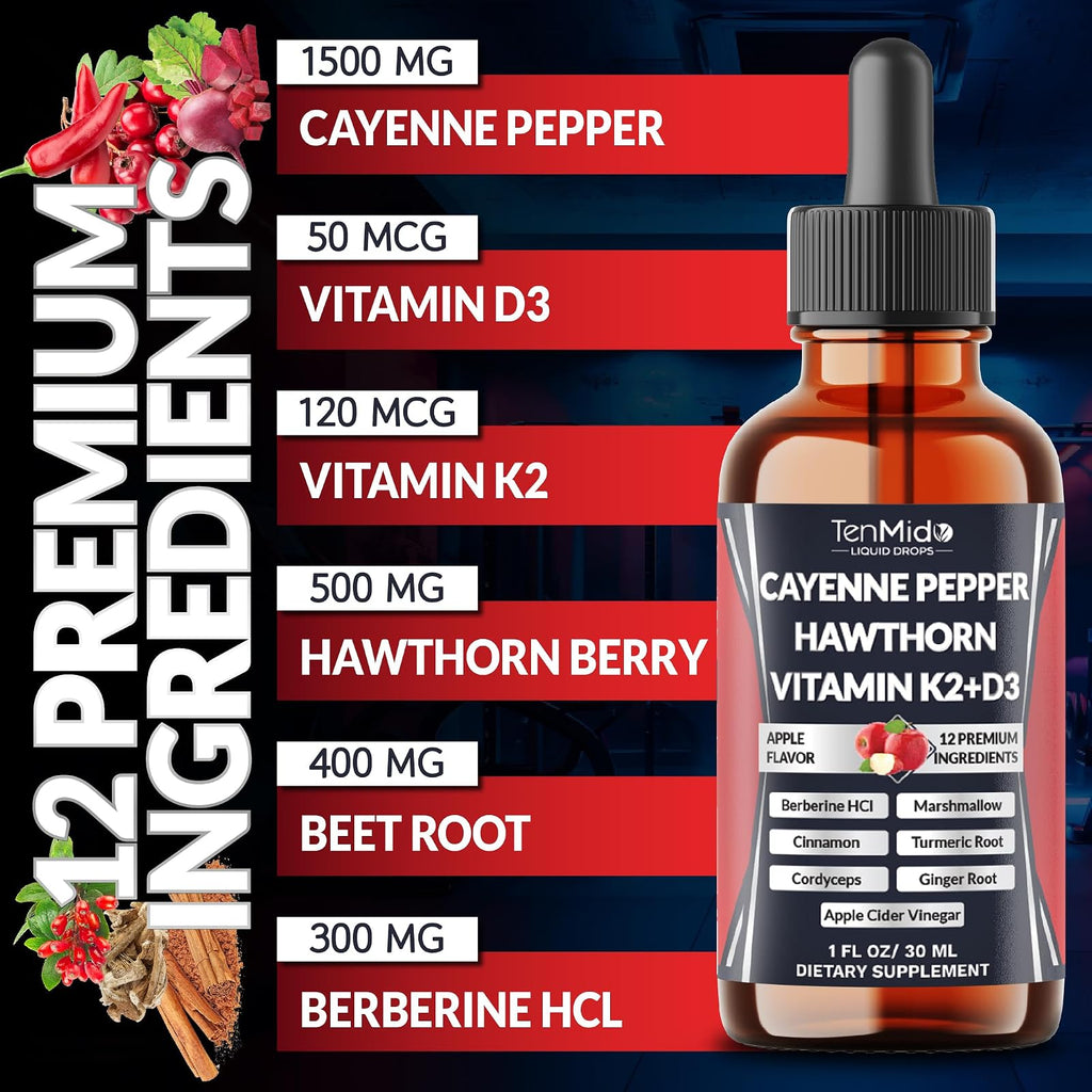 Herbal cayenne pepper health benefits