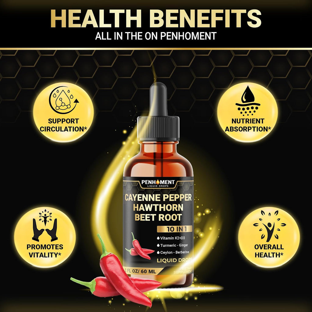 Herbal cayenne pepper tincture