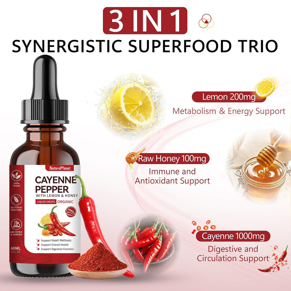 Herbal Cayenne tincture for wellness