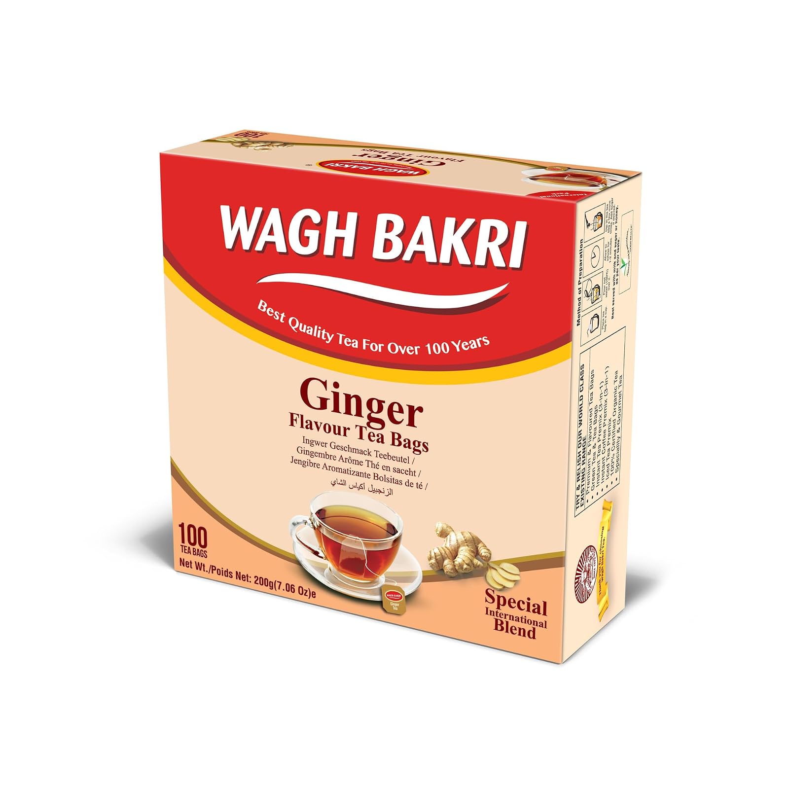 Herbal chai tea bags for relaxation