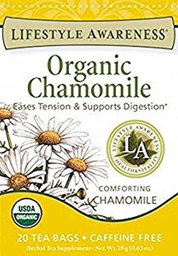 herbal chamomile tea for stress relief