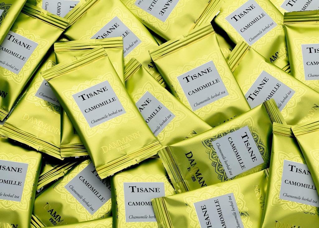 herbal chamomile tea for stress relief