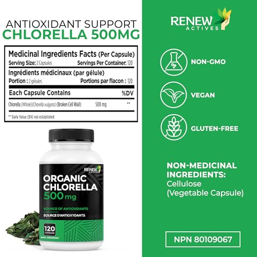 herbal chlorella supplement for nutrition