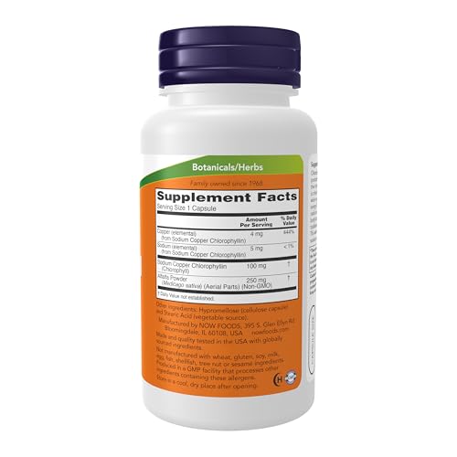 herbal chlorophyll capsules for detox