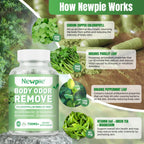 herbal chlorophyll capsules for skin support