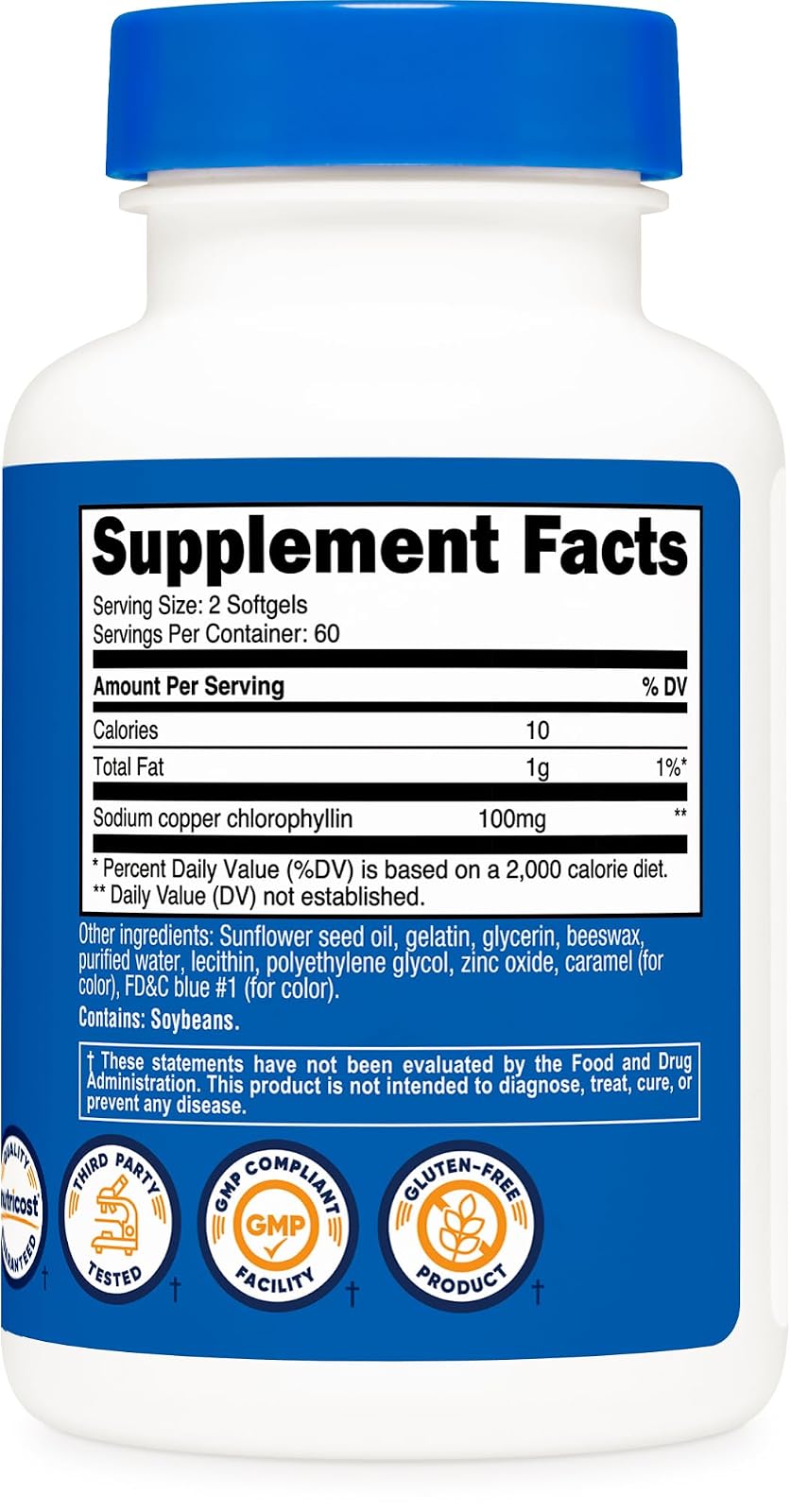 Herbal chlorophyll for daily wellness