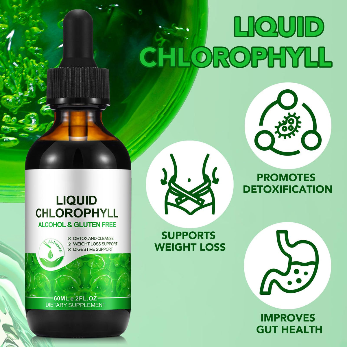 herbal chlorophyll for detox support