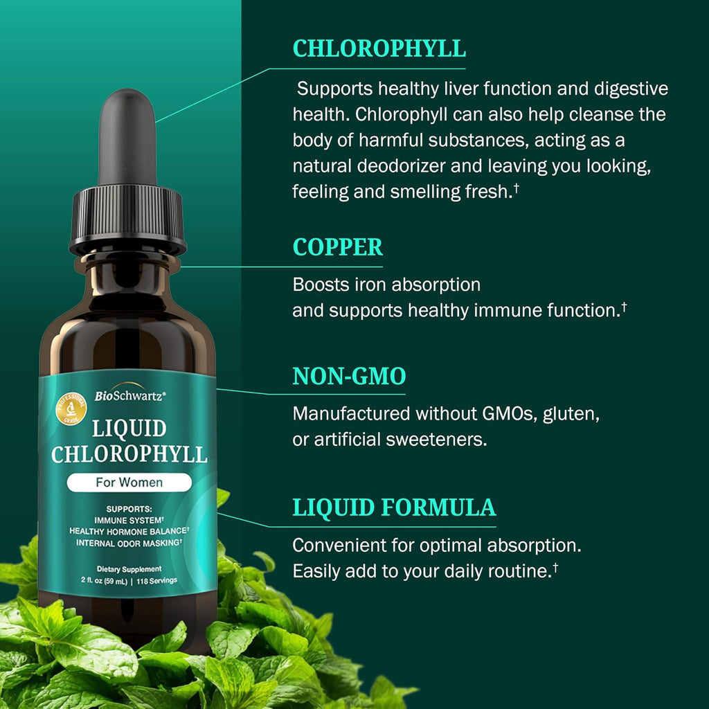 herbal chlorophyll for digestive health
