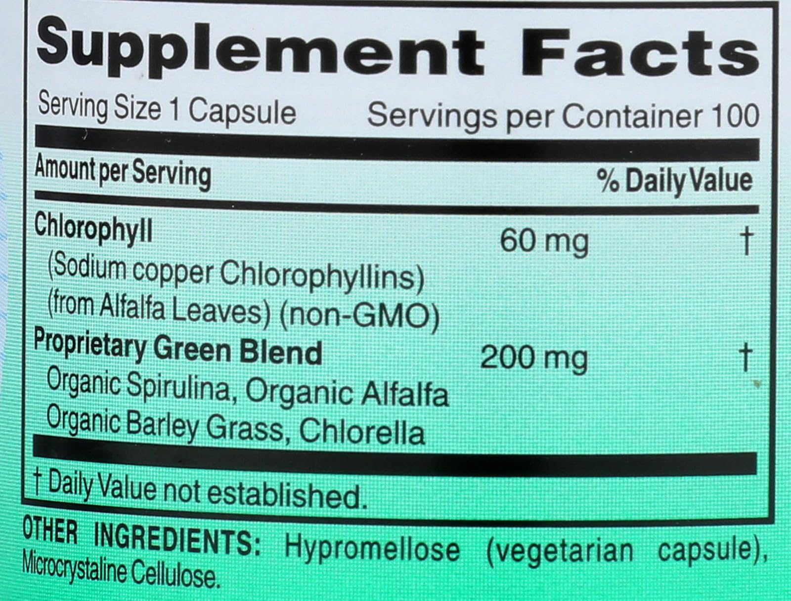 herbal chlorophyll for fresh breath