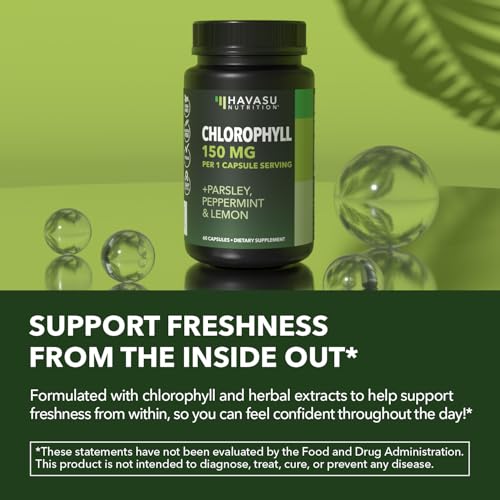 herbal chlorophyll for improved digestion