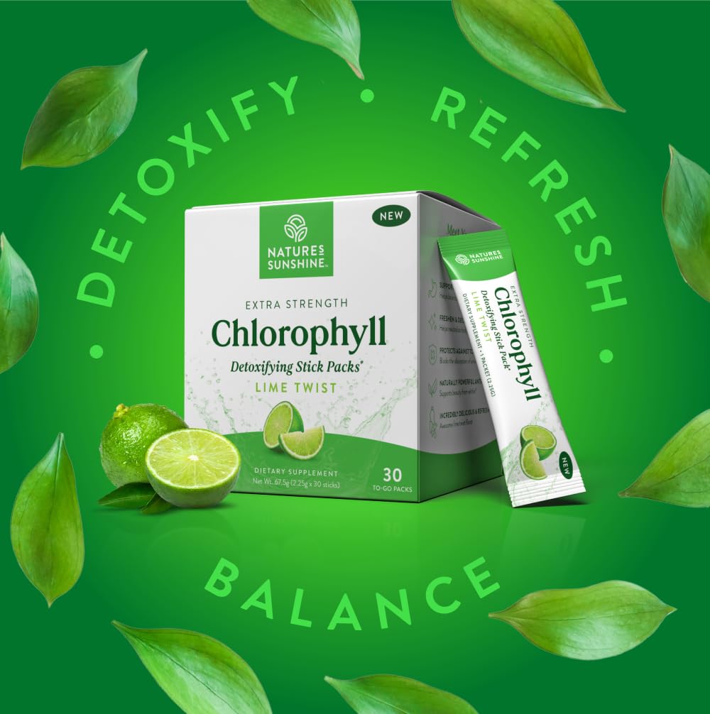 herbal chlorophyll for natural energy