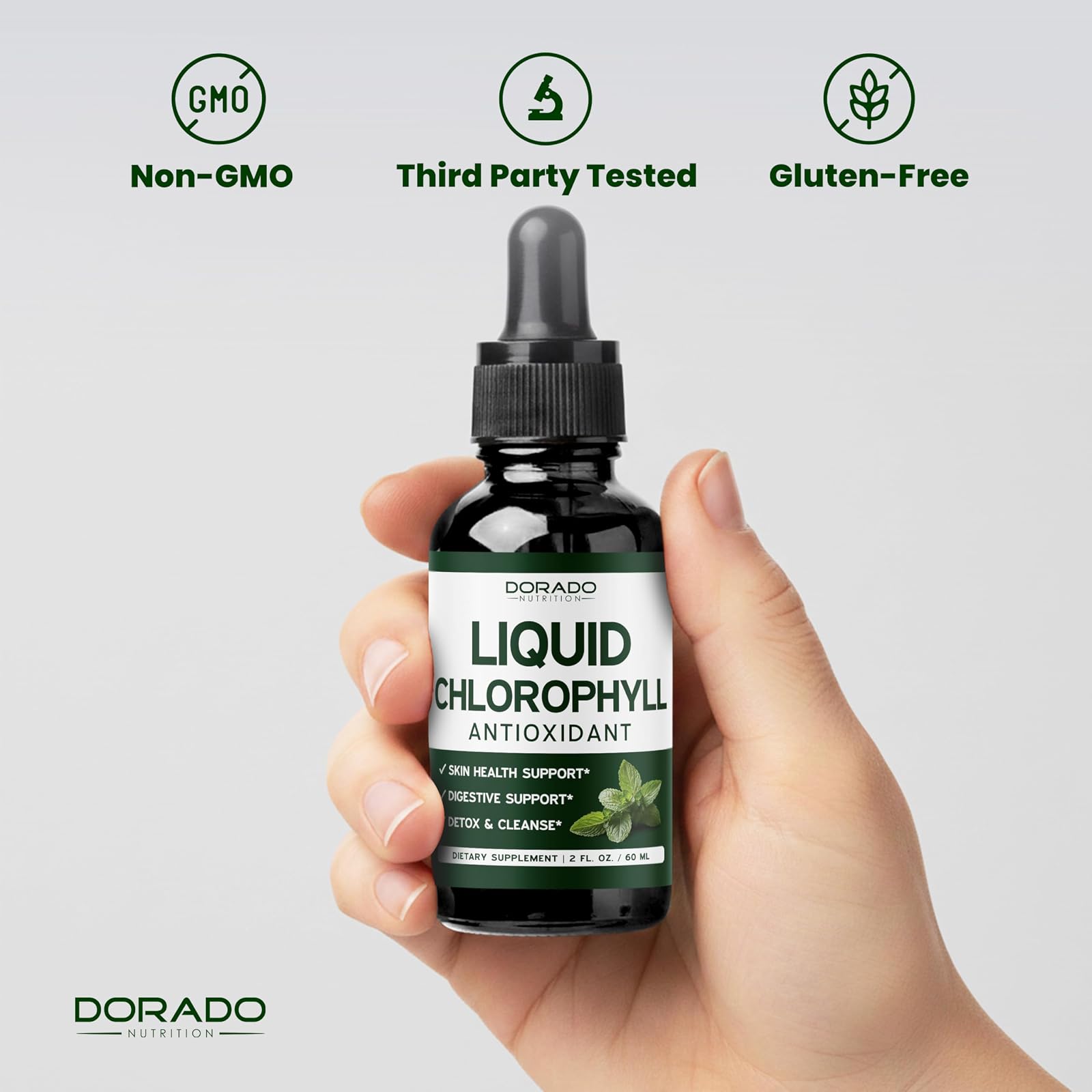 Herbal chlorophyll for skin wellness