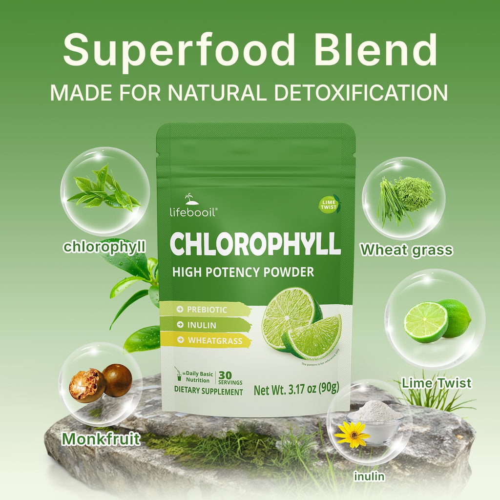 herbal chlorophyll powder for digestion