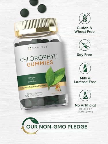 Herbal chlorophyll supplement for vitality